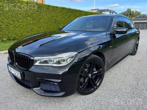 Black BMW 730 2016 in Riga, with an engine capacity of 3.00 L and mileage of 247 thousand km for 27999 €, photo  on AUTOMOTO.COM.LV