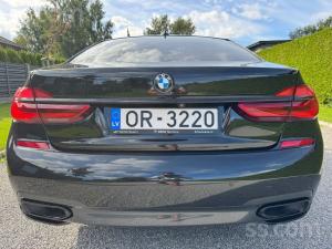 Black BMW 730 2016 in Riga, with an engine capacity of 3.00 L and mileage of 247 thousand km for 27999 €, photo 7 on AUTOMOTO.COM.LV