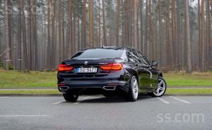Melns BMW 730 2017 Rīga, ar dzinēja tilpumu 3.00 L un nobraukumu 265 tūkst. km par 23990 €, foto 6 vietnē AUTOMOTO.COM.LV