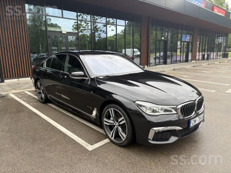 Melns BMW 730 2017 Rīga, ar dzinēja tilpumu 3.00 L un nobraukumu 214 tūkst. km par 26500 €, foto 4 vietnē AUTOMOTO.COM.LV