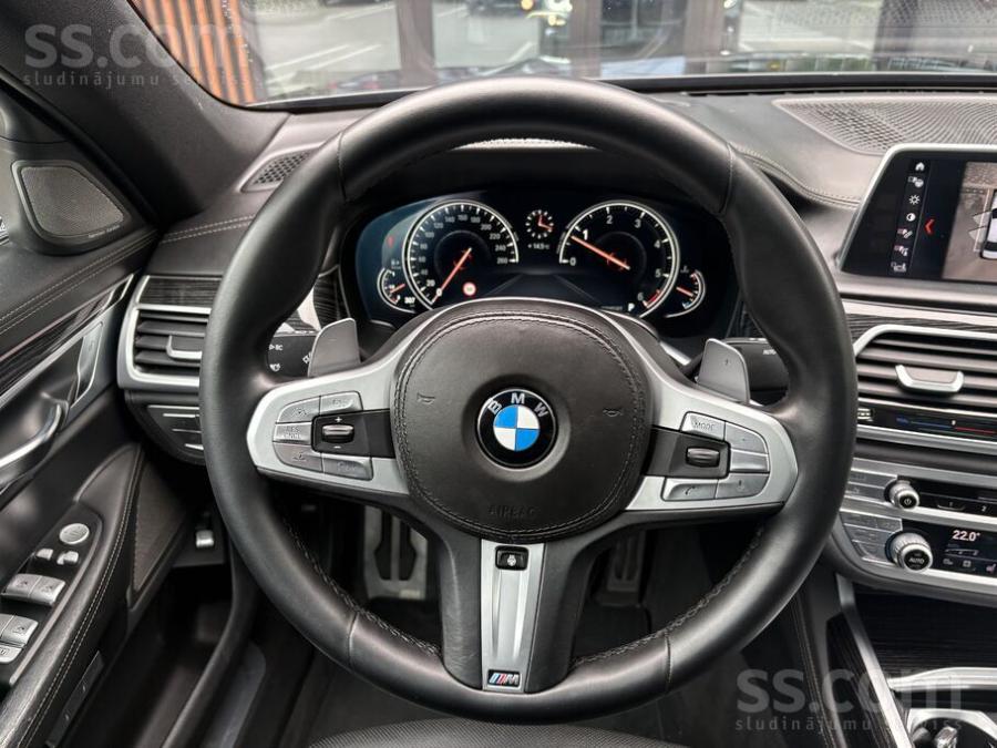 Melns BMW 730 2017 Rīga, ar dzinēja tilpumu 3.00 L un nobraukumu 214 tūkst. km par 26500 €, foto 10 vietnē AUTOMOTO.COM.LV