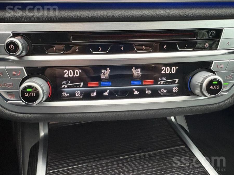 Melns BMW 730 2017 Rīga, ar dzinēja tilpumu 3.00 L un nobraukumu 214 tūkst. km par 26500 €, foto 17 vietnē AUTOMOTO.COM.LV