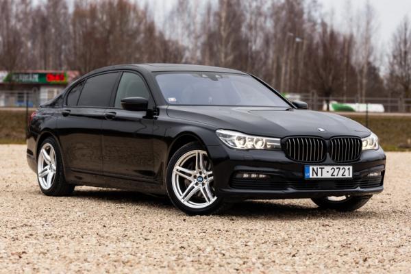 Melns BMW 730 2017 Rīga, ar dzinēja tilpumu 3.00 L un nobraukumu 251 tūkst. km par 23500 €, foto 6 vietnē AUTOMOTO.COM.LV