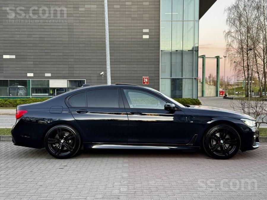 Melns BMW 730 2018 Jelgava, ar dzinēja tilpumu 3.00 L un nobraukumu 180 tūkst. km par 29500 €, foto 3 vietnē AUTOMOTO.COM.LV
