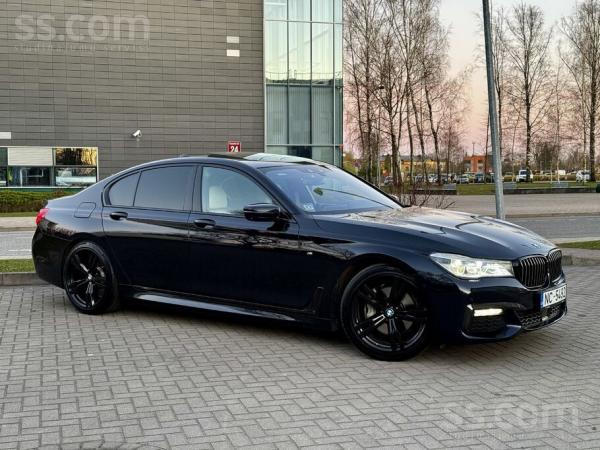 Melns BMW 730 2018 Jelgava, ar dzinēja tilpumu 3.00 L un nobraukumu 180 tūkst. km par 29990 €, foto 8 vietnē AUTOMOTO.COM.LV