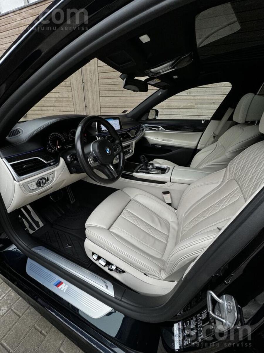 Melns BMW 730 2018 Jelgava, ar dzinēja tilpumu 3.00 L un nobraukumu 180 tūkst. km par 29500 €, foto 15 vietnē AUTOMOTO.COM.LV