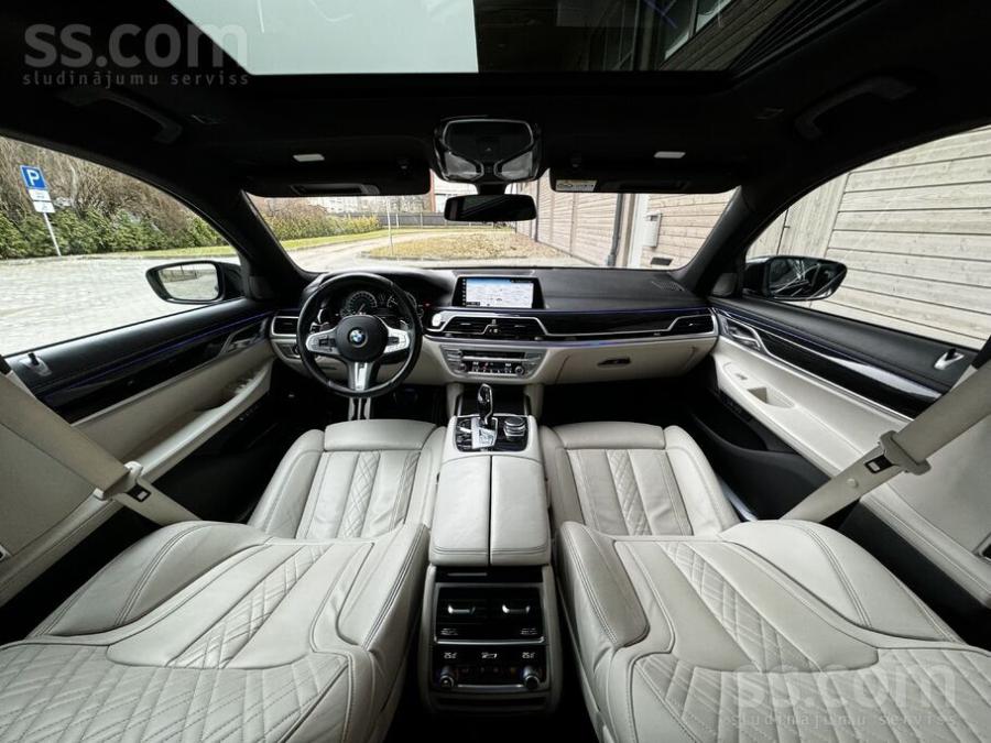 Melns BMW 730 2018 Jelgava, ar dzinēja tilpumu 3.00 L un nobraukumu 180 tūkst. km par 29500 €, foto 20 vietnē AUTOMOTO.COM.LV