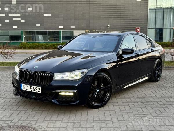 Melns BMW 730 2018 Jelgava, ar dzinēja tilpumu 3.00 L un nobraukumu 185 tūkst. km par 29000 €, foto 4 vietnē AUTOMOTO.COM.LV