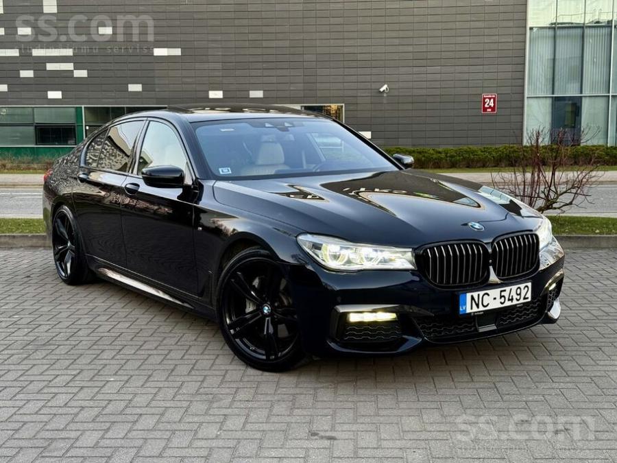 Melns BMW 730 2018 Jelgava, ar dzinēja tilpumu 3.00 L un nobraukumu 185 tūkst. km par 29000 €, foto 6 vietnē AUTOMOTO.COM.LV