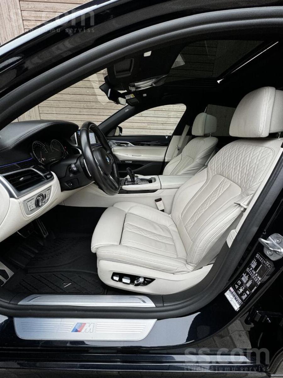 Melns BMW 730 2018 Jelgava, ar dzinēja tilpumu 3.00 L un nobraukumu 185 tūkst. km par 29000 €, foto 17 vietnē AUTOMOTO.COM.LV