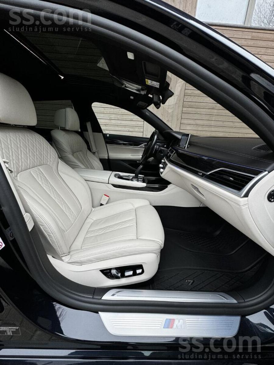 Melns BMW 730 2018 Jelgava, ar dzinēja tilpumu 3.00 L un nobraukumu 185 tūkst. km par 29000 €, foto 19 vietnē AUTOMOTO.COM.LV