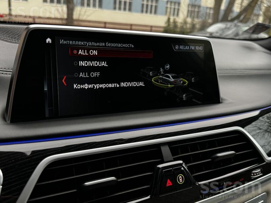 Melns BMW 730 2018 Jelgava, ar dzinēja tilpumu 3.00 L un nobraukumu 185 tūkst. km par 29000 €, foto 31 vietnē AUTOMOTO.COM.LV