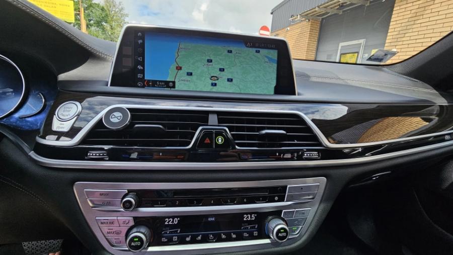 Melns BMW 730 2018 Rīga, ar dzinēja tilpumu 3.00 L un nobraukumu 98 tūkst. km par 39900 €, foto 18 vietnē AUTOMOTO.COM.LV