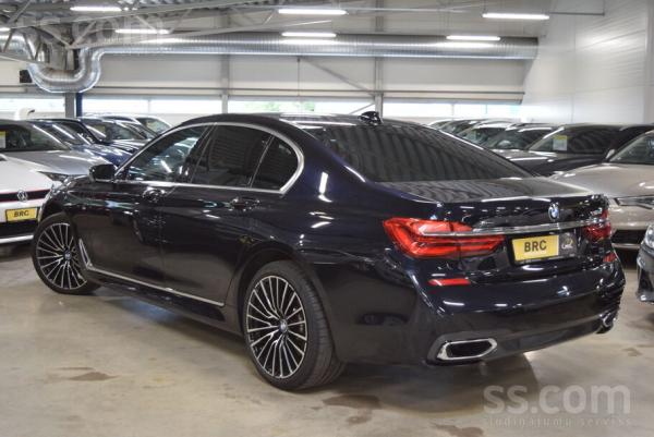 Melns BMW 730 2018 Rīga, ar dzinēja tilpumu 3.00 L un nobraukumu 159 tūkst. km par 28500 €, foto 2 vietnē AUTOMOTO.COM.LV