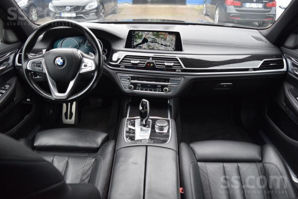 Melns BMW 730 2018 Rīga, ar dzinēja tilpumu 3.00 L un nobraukumu 159 tūkst. km par 28500 €, foto 4 vietnē AUTOMOTO.COM.LV