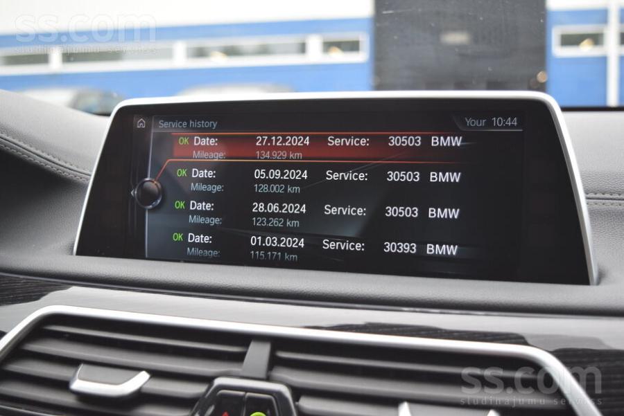 Melns BMW 730 2018 Rīga, ar dzinēja tilpumu 3.00 L un nobraukumu 159 tūkst. km par 28500 €, foto 11 vietnē AUTOMOTO.COM.LV