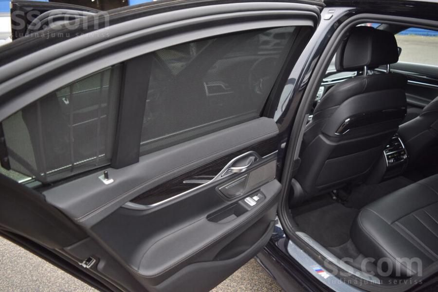 Melns BMW 730 2018 Rīga, ar dzinēja tilpumu 3.00 L un nobraukumu 159 tūkst. km par 28500 €, foto 19 vietnē AUTOMOTO.COM.LV