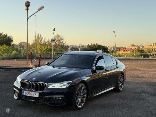 Melns BMW 730 2018 Viļņa, ar dzinēja tilpumu 2.99 L un nobraukumu 228 tūkst. km par 27250 €, foto 6 vietnē AUTOMOTO.COM.LV