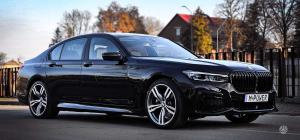 Melns BMW 730 2019 Marijampole, ar dzinēja tilpumu 2.99 L un nobraukumu 195 tūkst. km par 28300 €, foto 3 vietnē AUTOMOTO.COM.LV