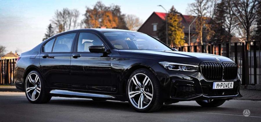 Melns BMW 730 2019 Marijampole, ar dzinēja tilpumu 2.99 L un nobraukumu 195 tūkst. km par 28300 €, foto 3 vietnē AUTOMOTO.COM.LV