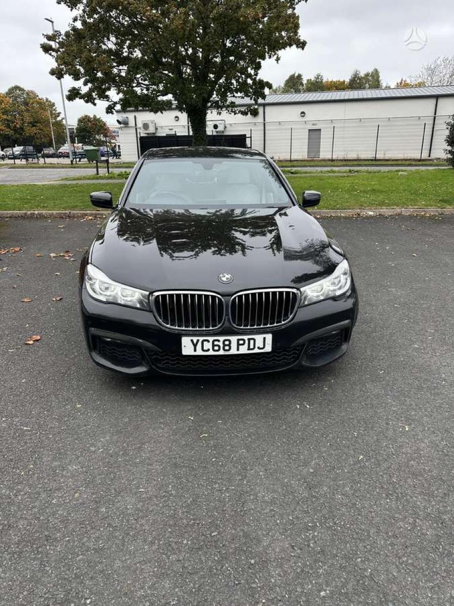 Melns BMW 730 2019 Kauņa, ar dzinēja tilpumu 2.99 L un nobraukumu 200 tūkst. km par 12800 €, foto 2 vietnē AUTOMOTO.COM.LV