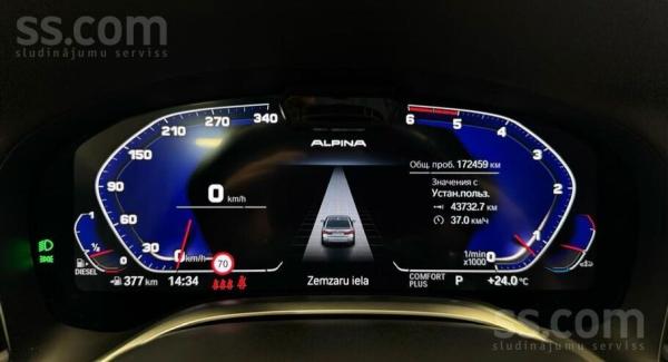 Черный БМВ 730 2019 в Рига, объемом двигателя 3.00 л и пробегом 170 тыс. км за 59500 €, фото 4 на AUTOMOTO.COM.LV