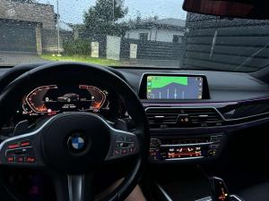 Black BMW 730 2019 in Vilnius, with an engine capacity of 2.99 L and mileage of 82 thousand km for 40000 €, photo 8 on AUTOMOTO.COM.LV