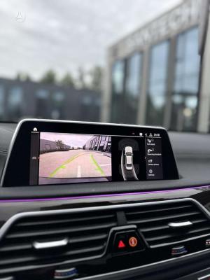 Black BMW 730 2019 in Vilnius, with an engine capacity of 2.99 L and mileage of 82 thousand km for 40000 €, photo 16 on AUTOMOTO.COM.LV