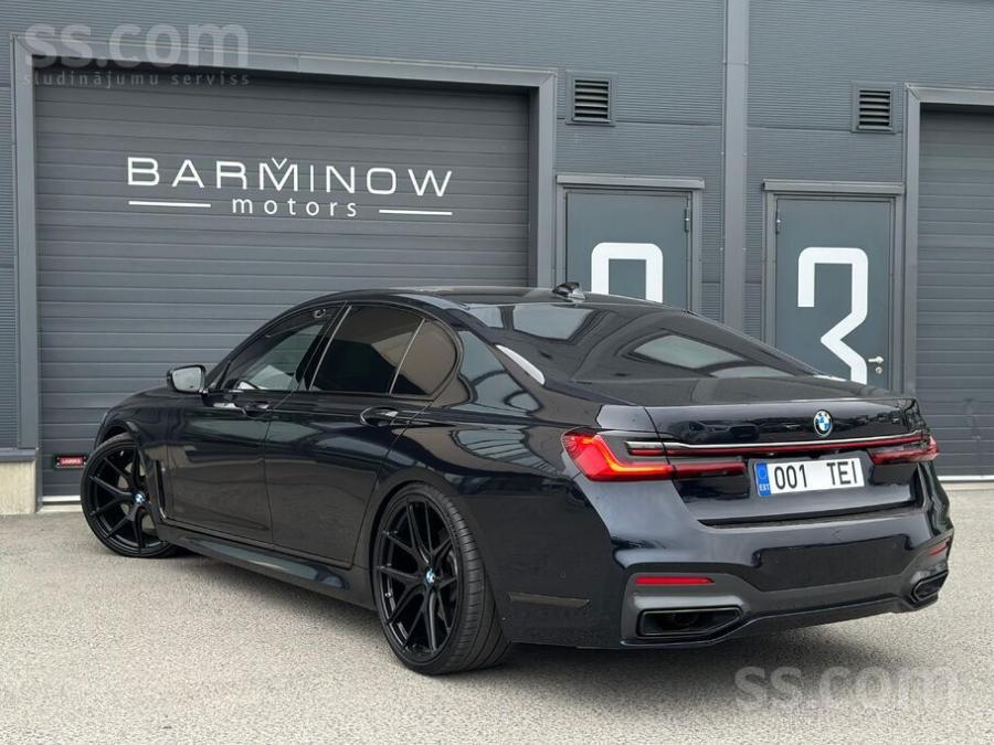 Melns BMW 730 2020 Rīga, ar dzinēja tilpumu 3.00 L un nobraukumu 182 tūkst. km par 46550 €, foto 5 vietnē AUTOMOTO.COM.LV