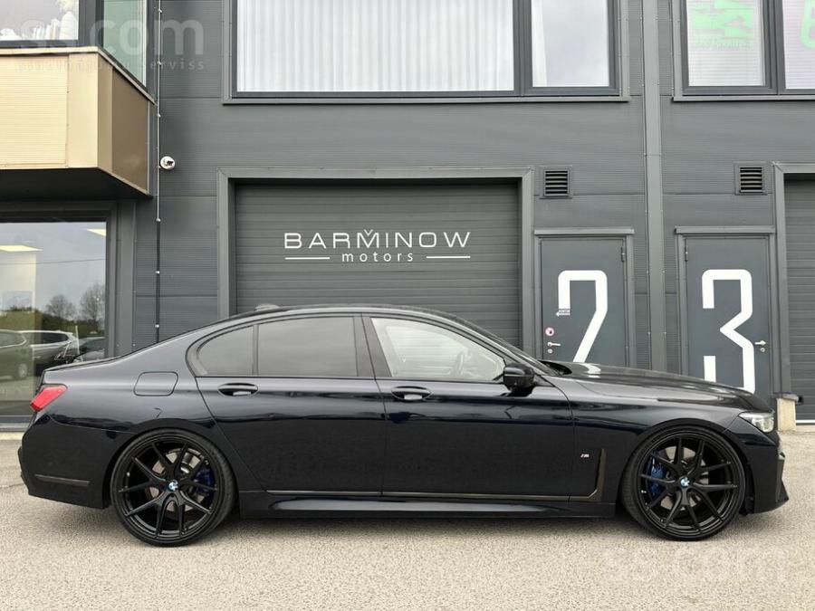 Melns BMW 730 2020 Rīga, ar dzinēja tilpumu 3.00 L un nobraukumu 182 tūkst. km par 46550 €, foto 6 vietnē AUTOMOTO.COM.LV