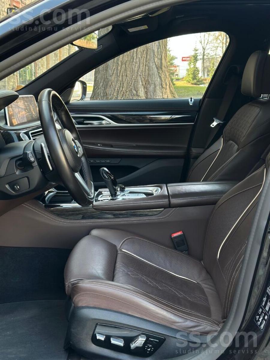 Melns BMW 730 2020 Rīga, ar dzinēja tilpumu 3.00 L un nobraukumu 182 tūkst. km par 46550 €, foto 10 vietnē AUTOMOTO.COM.LV