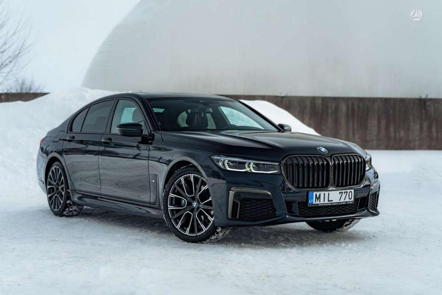 Melns BMW 730 2021 Klaipėda, ar dzinēja tilpumu 2.99 L un nobraukumu 88 tūkst. km par 52000 €, foto 1 vietnē AUTOMOTO.COM.LV