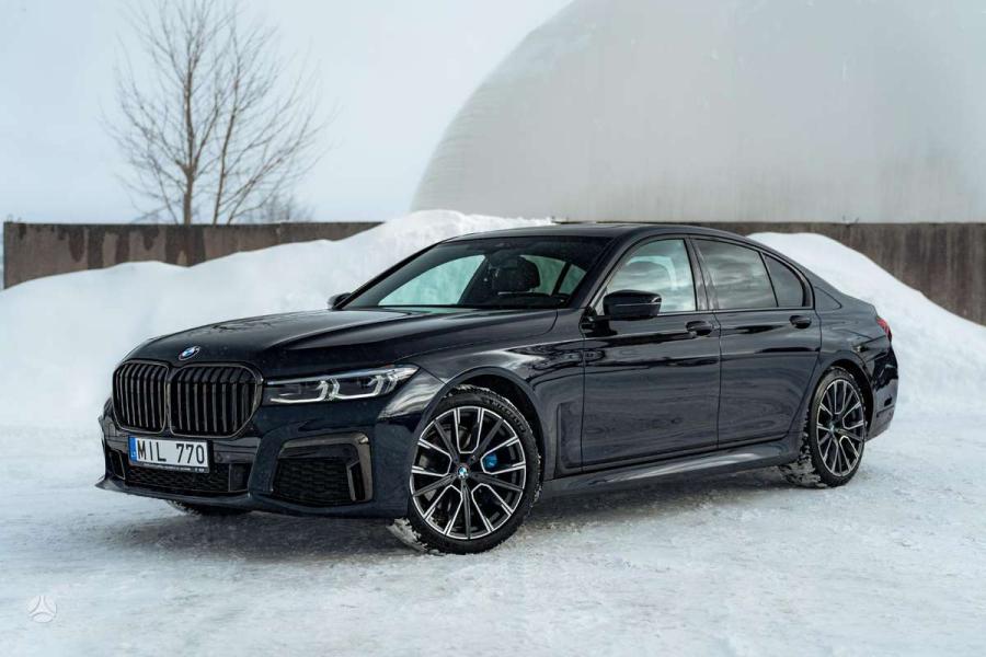 Melns BMW 730 2021 Klaipėda, ar dzinēja tilpumu 2.99 L un nobraukumu 88 tūkst. km par 52000 €, foto 4 vietnē AUTOMOTO.COM.LV