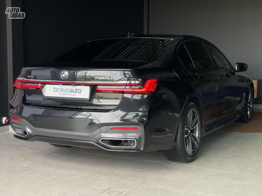 Melns BMW 730 2022 Klaipėda, ar dzinēja tilpumu 3.00 L un nobraukumu 43 tūkst. km par 52991 €, foto 5 vietnē AUTOMOTO.COM.LV