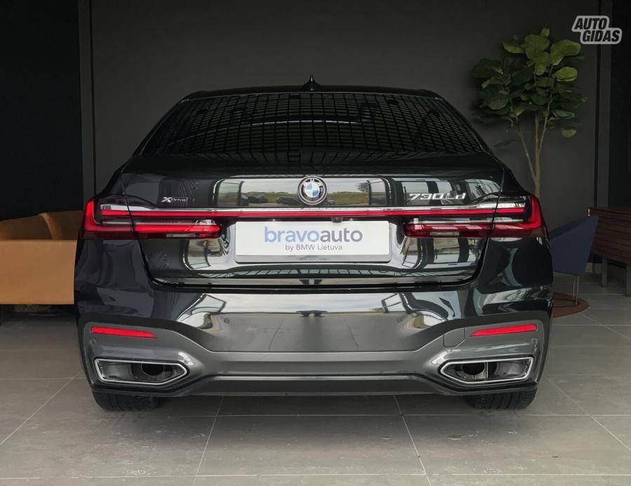 Melns BMW 730 2022 Klaipėda, ar dzinēja tilpumu 3.00 L un nobraukumu 43 tūkst. km par 52991 €, foto 6 vietnē AUTOMOTO.COM.LV