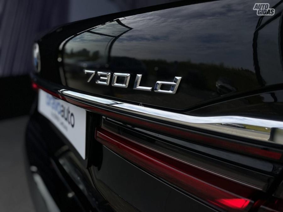 Melns BMW 730 2022 Klaipėda, ar dzinēja tilpumu 3.00 L un nobraukumu 43 tūkst. km par 52991 €, foto 10 vietnē AUTOMOTO.COM.LV