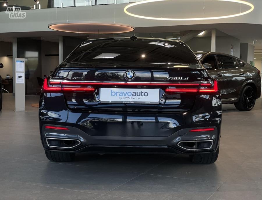 Melns BMW 730 2022 Klaipėda, ar dzinēja tilpumu 3.00 L un nobraukumu 51 tūkst. km par 52492 €, foto 6 vietnē AUTOMOTO.COM.LV