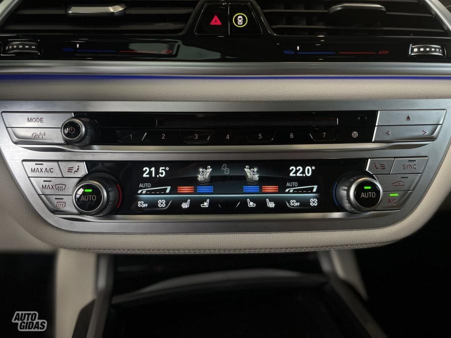 Melns BMW 730 2022 Klaipėda, ar dzinēja tilpumu 3.00 L un nobraukumu 51 tūkst. km par 52492 €, foto 20 vietnē AUTOMOTO.COM.LV