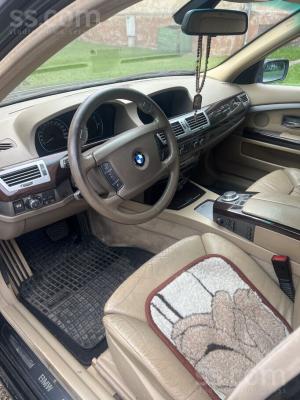 Black BMW 730 2006 in Riga, with an engine capacity of 3.00 L and mileage of 280 thousand km for 4000 €, photo 3 on AUTOMOTO.COM.LV