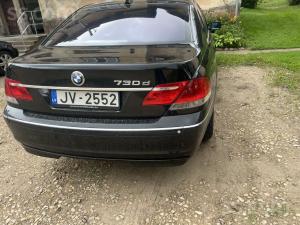 Black BMW 730 2006 in Riga, with an engine capacity of 3.00 L and mileage of 280 thousand km for 4000 €, photo 7 on AUTOMOTO.COM.LV