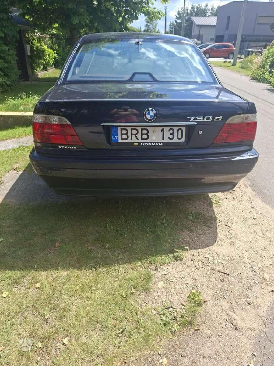 Zils BMW 730 1999 Viļņa, ar dzinēja tilpumu 2.93 L un nobraukumu 262 tūkst. km par 7300 €, foto 4 vietnē AUTOMOTO.COM.LV