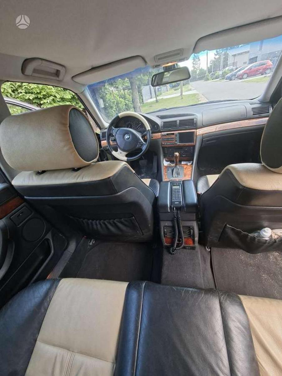 Zils BMW 730 1999 Viļņa, ar dzinēja tilpumu 2.93 L un nobraukumu 262 tūkst. km par 7300 €, foto 6 vietnē AUTOMOTO.COM.LV