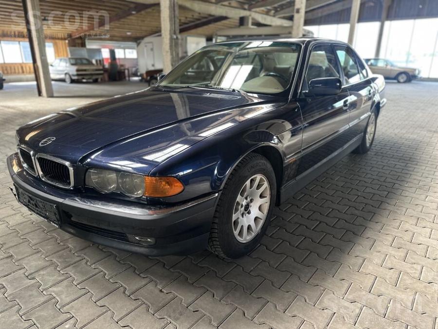 Blue BMW 730 1999 in Cesis, with an engine capacity of 3.00 L and mileage of 410 thousand km for 7000 €, photo 1 on AUTOMOTO.COM.LV