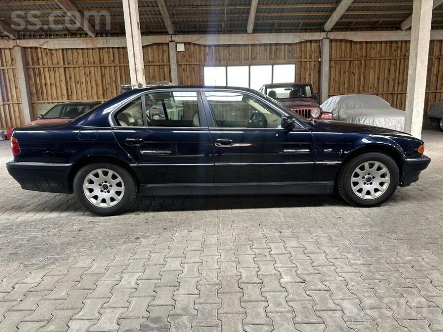 Blue BMW 730 1999 in Cesis, with an engine capacity of 3.00 L and mileage of 410 thousand km for 7000 €, photo 6 on AUTOMOTO.COM.LV