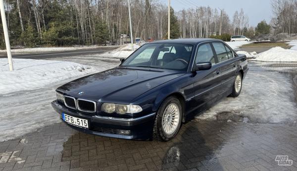 Blue BMW 730 2000 in Kaunas, with an engine capacity of 2.90 L and mileage of 324 thousand km for 5000 €, photo 1 on AUTOMOTO.COM.LV