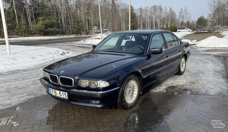 Blue BMW 730 2000 in Kaunas, with an engine capacity of 2.90 L and mileage of 324 thousand km for 5000 €, photo 1 on AUTOMOTO.COM.LV