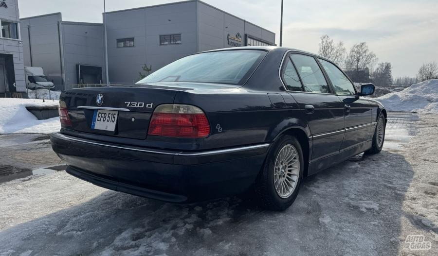 Blue BMW 730 2000 in Kaunas, with an engine capacity of 2.90 L and mileage of 324 thousand km for 5000 €, photo 4 on AUTOMOTO.COM.LV