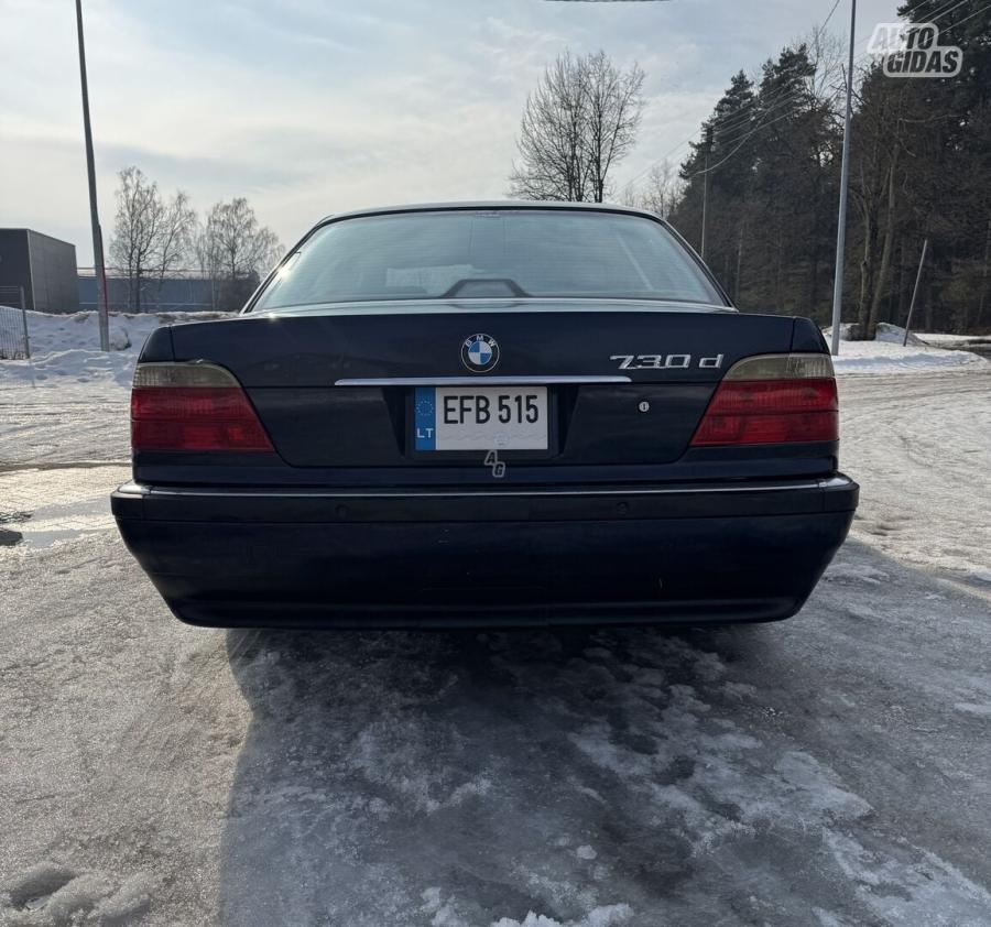 Blue BMW 730 2000 in Kaunas, with an engine capacity of 2.90 L and mileage of 324 thousand km for 5000 €, photo 5 on AUTOMOTO.COM.LV