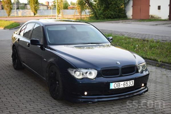 Blue BMW 730 2003 in Jekabpils, with an engine capacity of 3.00 L and mileage of 321 thousand km for 4650 €, photo 6 on AUTOMOTO.COM.LV