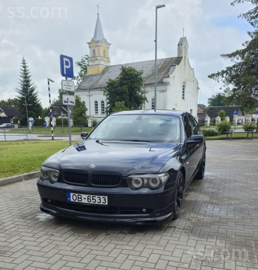 Zils BMW 730 2003 Jēkabpils, ar dzinēja tilpumu 3.00 L un nobraukumu 321 tūkst. km par 1850 €, foto 1 vietnē AUTOMOTO.COM.LV